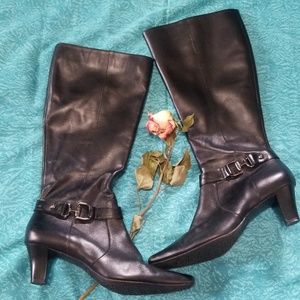 Anne Klein | Shoes | Beautiful Anne Klein Leather Boots | Poshmark